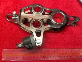 GARHAUER 40-06 Fiddle Block Becket Cam Cleat Shackle